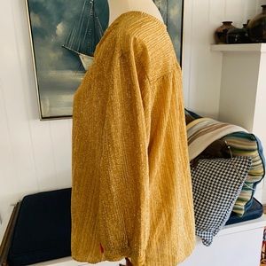 Vintage | Tops | Vintage Gold Metallic Tunic | Poshmark